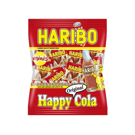 Haribo/Mini Happy Cola 250g – wamiyage